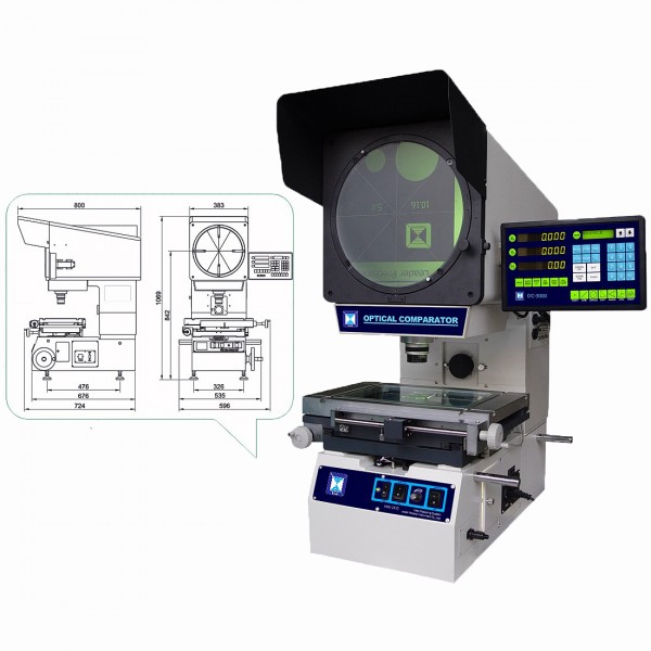 L&D Vertical Profile Projector VOC Series
